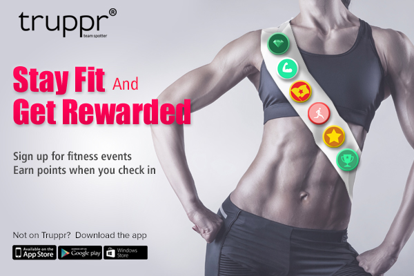 Truppr introduces new feature where you get rewarded for keeping fit ...