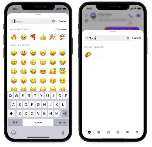 Messenger Now Has New Ways You Can Express Yourself: Emoji Search Bar ...