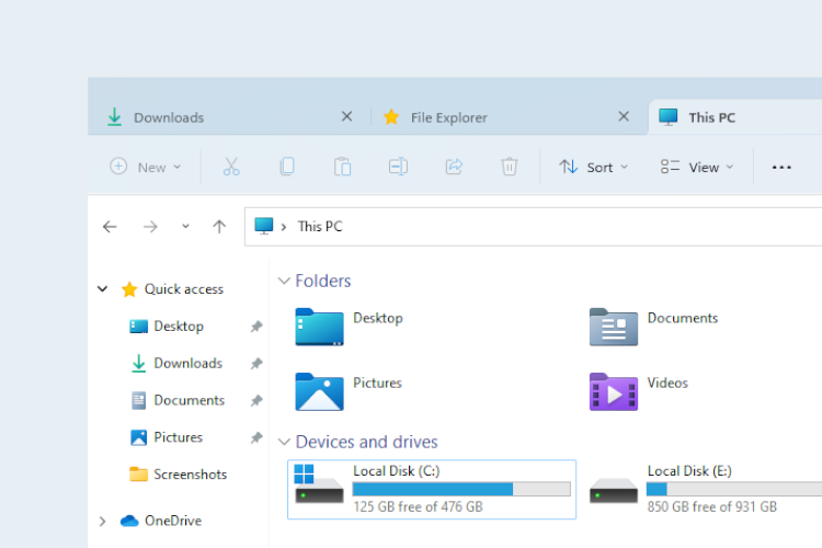 Microsoft Might Not Include Tabs In File Explorer With Windows 11 22H2 