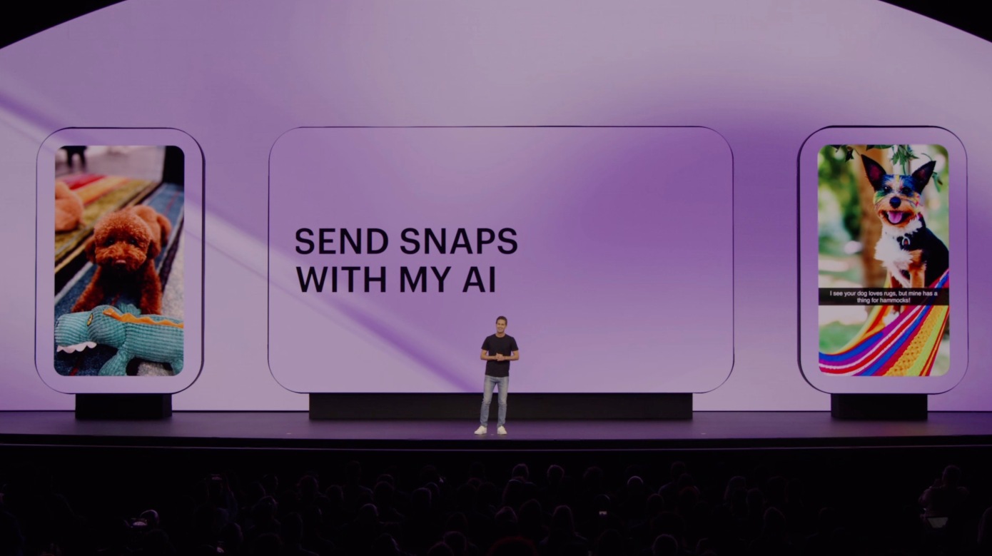 Snapchat premium users gets new generative AI feature, "My AI Snaps ...