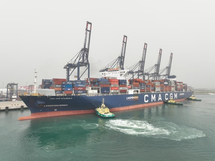 CMA CGM SCANDOLA Berth: A Pivotal Milestone for Nigeria's Maritime ...